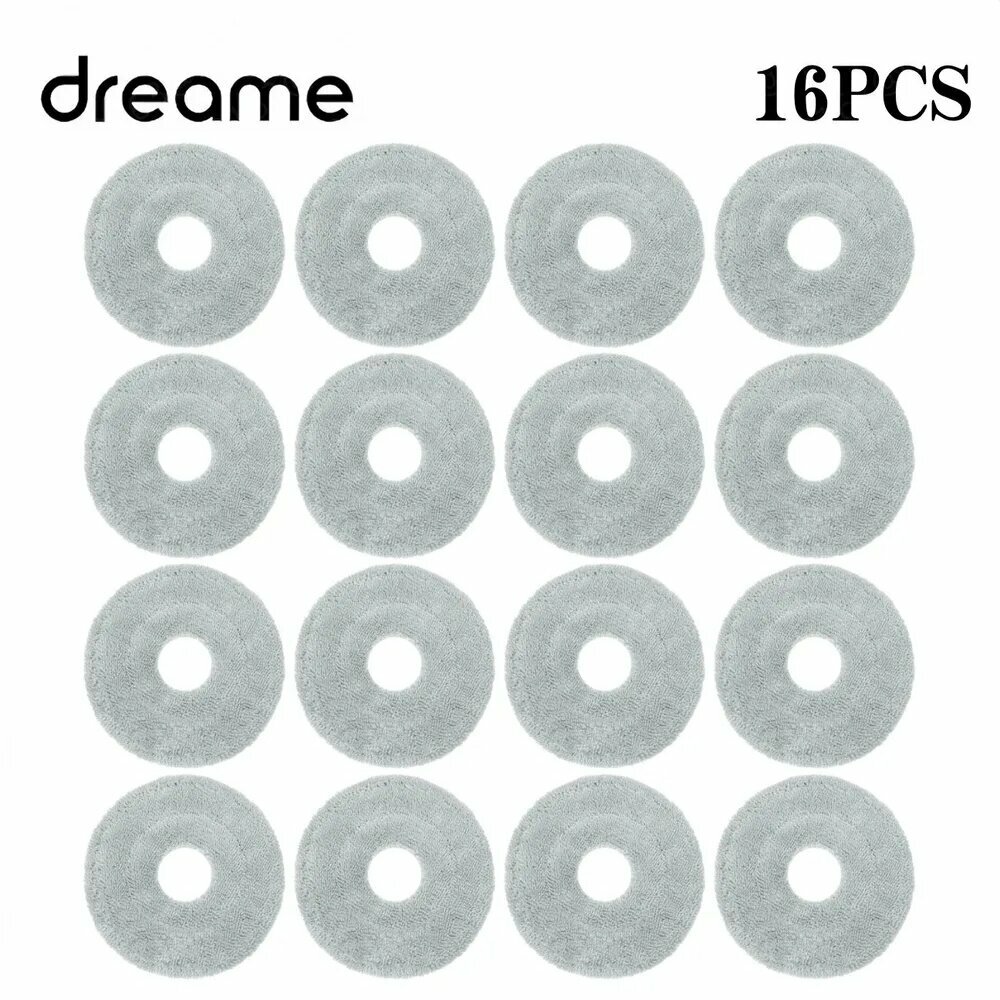 Комплект для Dreame X50 Ultra/L40S Pro Ultra/X50 Master: Основная щетка, боковая щетка, HEPA-фильтр, тряпка для мытья, пылесборник