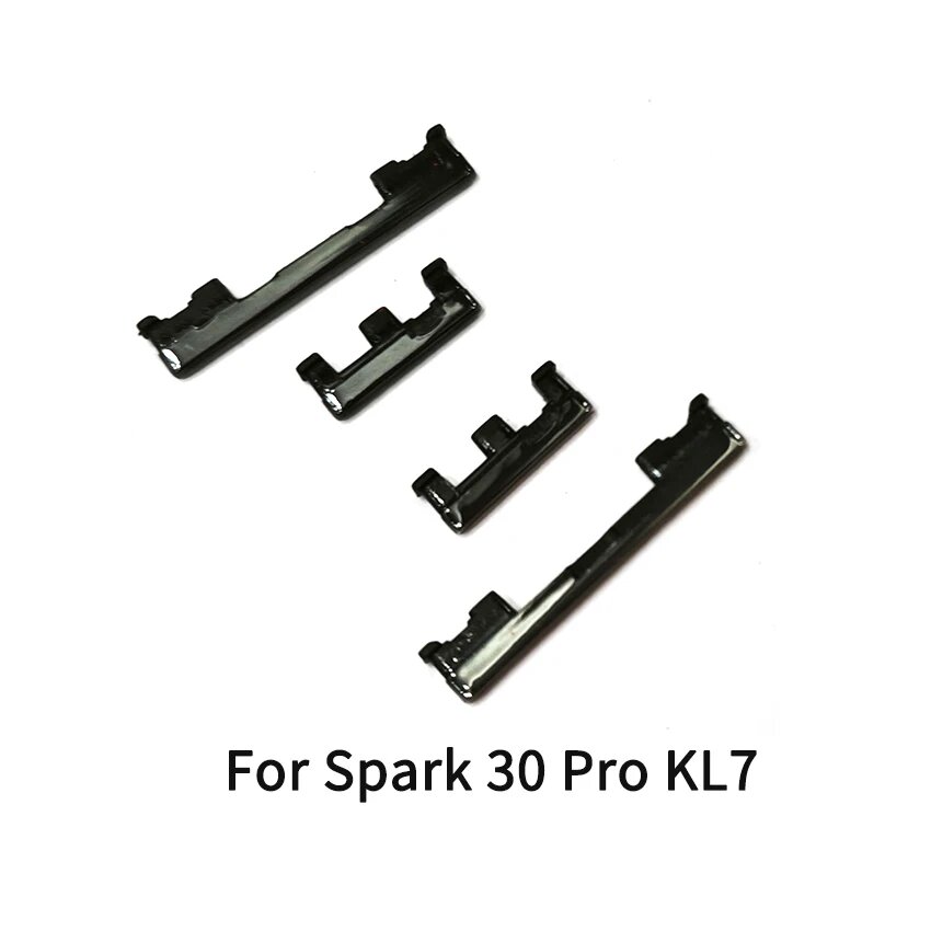 Для Tecno Spark 30 Pro KL7 включение и выключение громкости вверх и вниз боковая кнопка запасные части