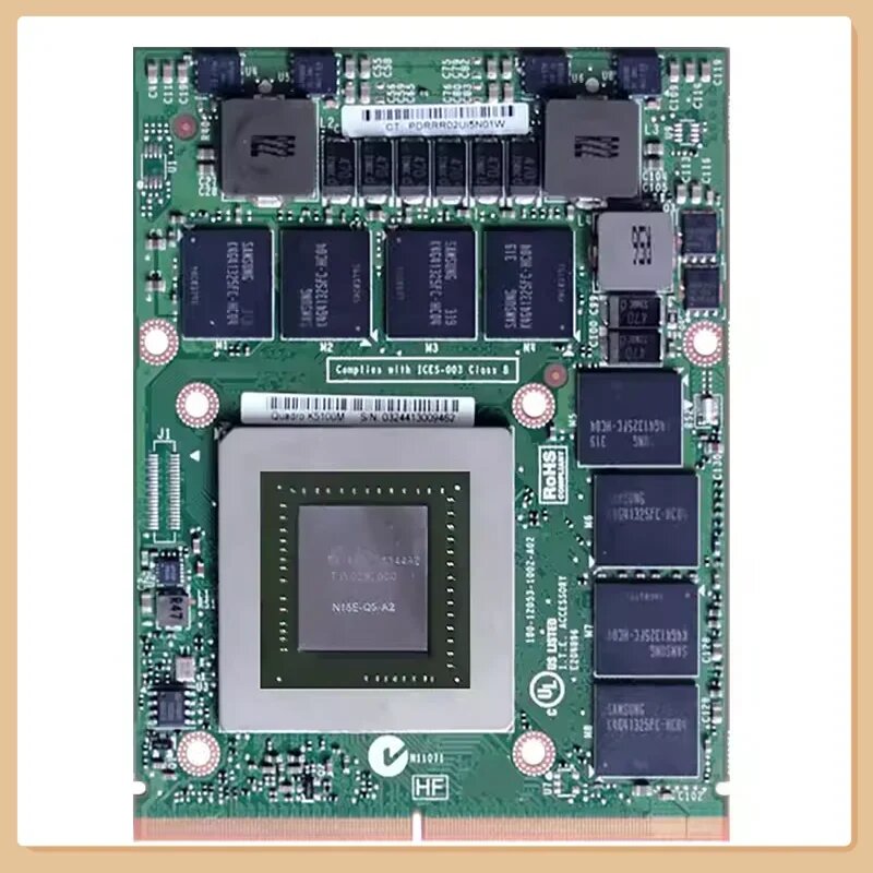 Видеокарта Ktzda Quadro K5100M GDDR5 8 ГБ для iMac A1312