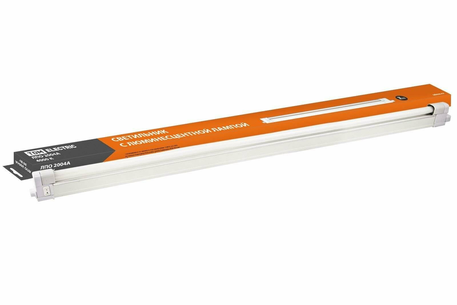 Светильник ЛПО2004A-1 30Вт 230В T4/G5 IEK