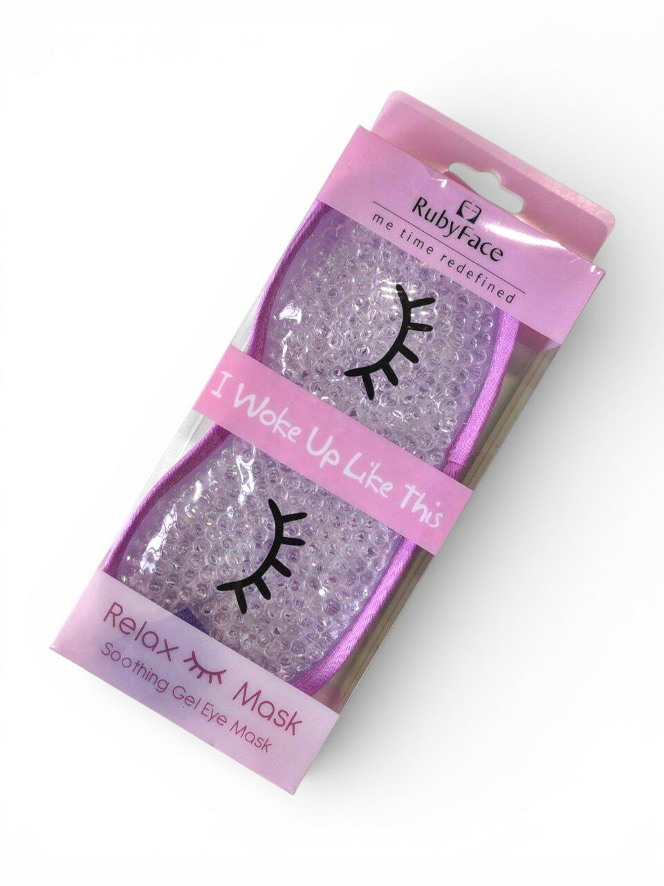 Soothing Gel Eye Mask, Ruby Face (сиреневая успокаивающая гелевая маска для глаз), 1 шт.
