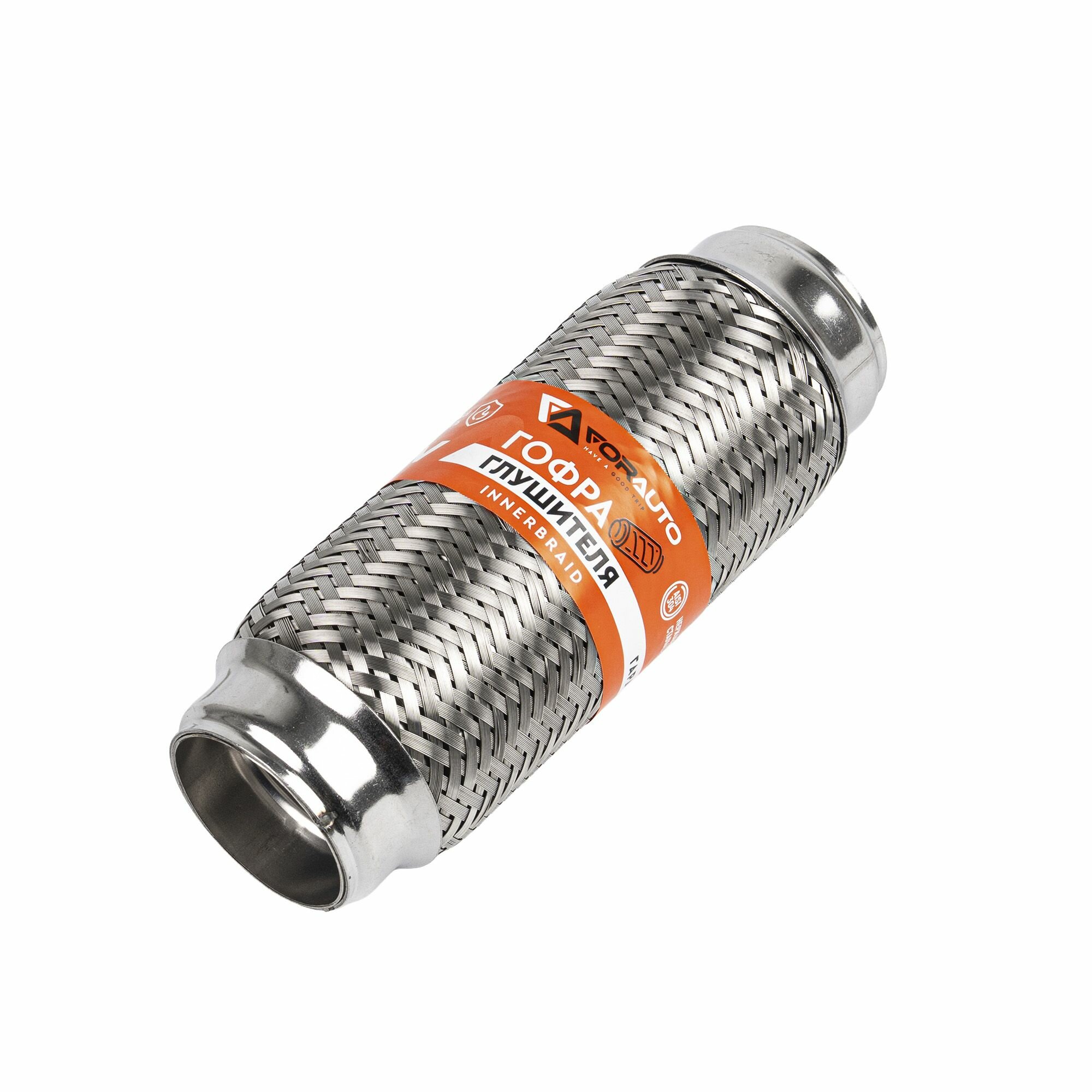 Гофра глушителя (50 x 200) 3-х слойная INNERBRAID