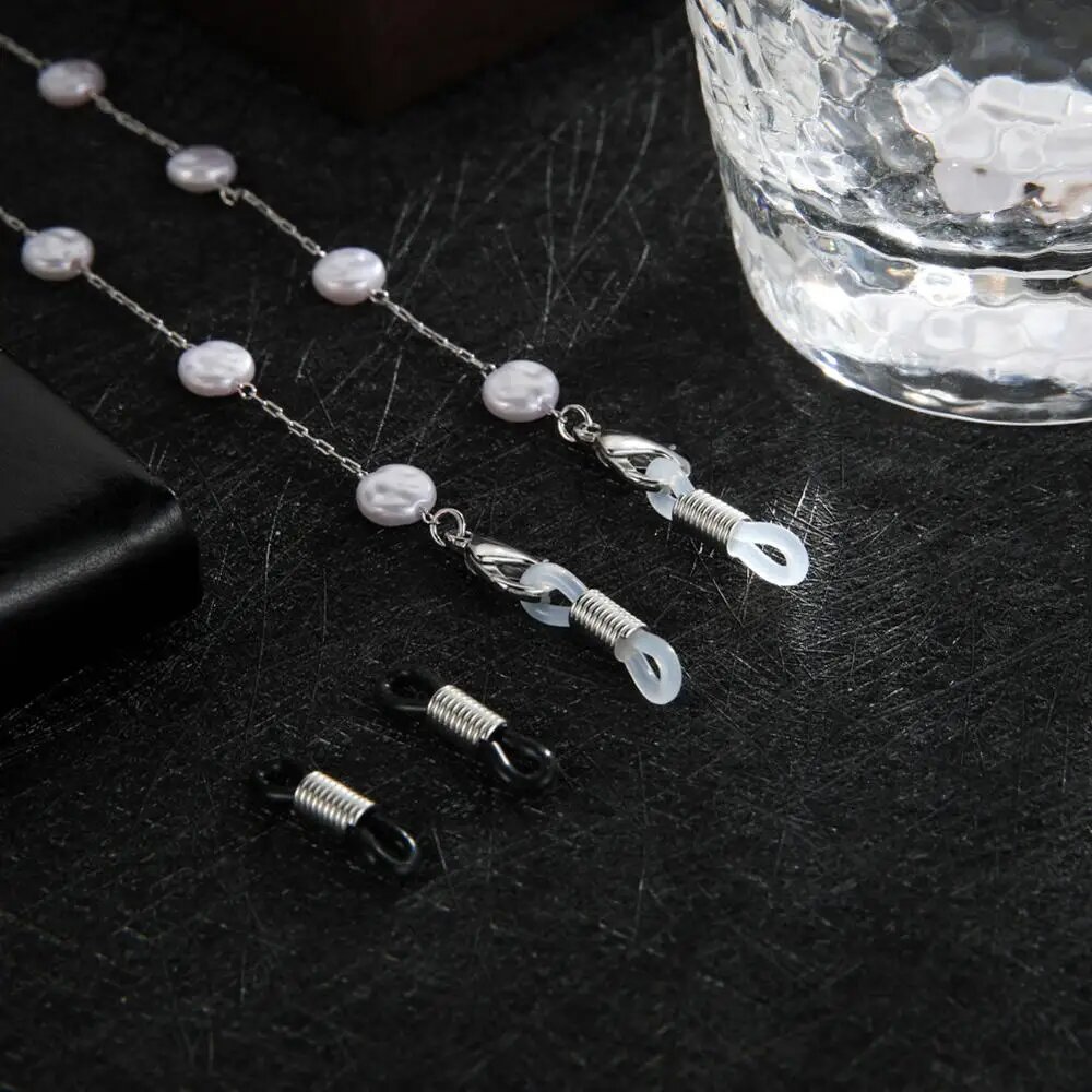 Цепочка для очков Skyrim из жемчуга E-Silver