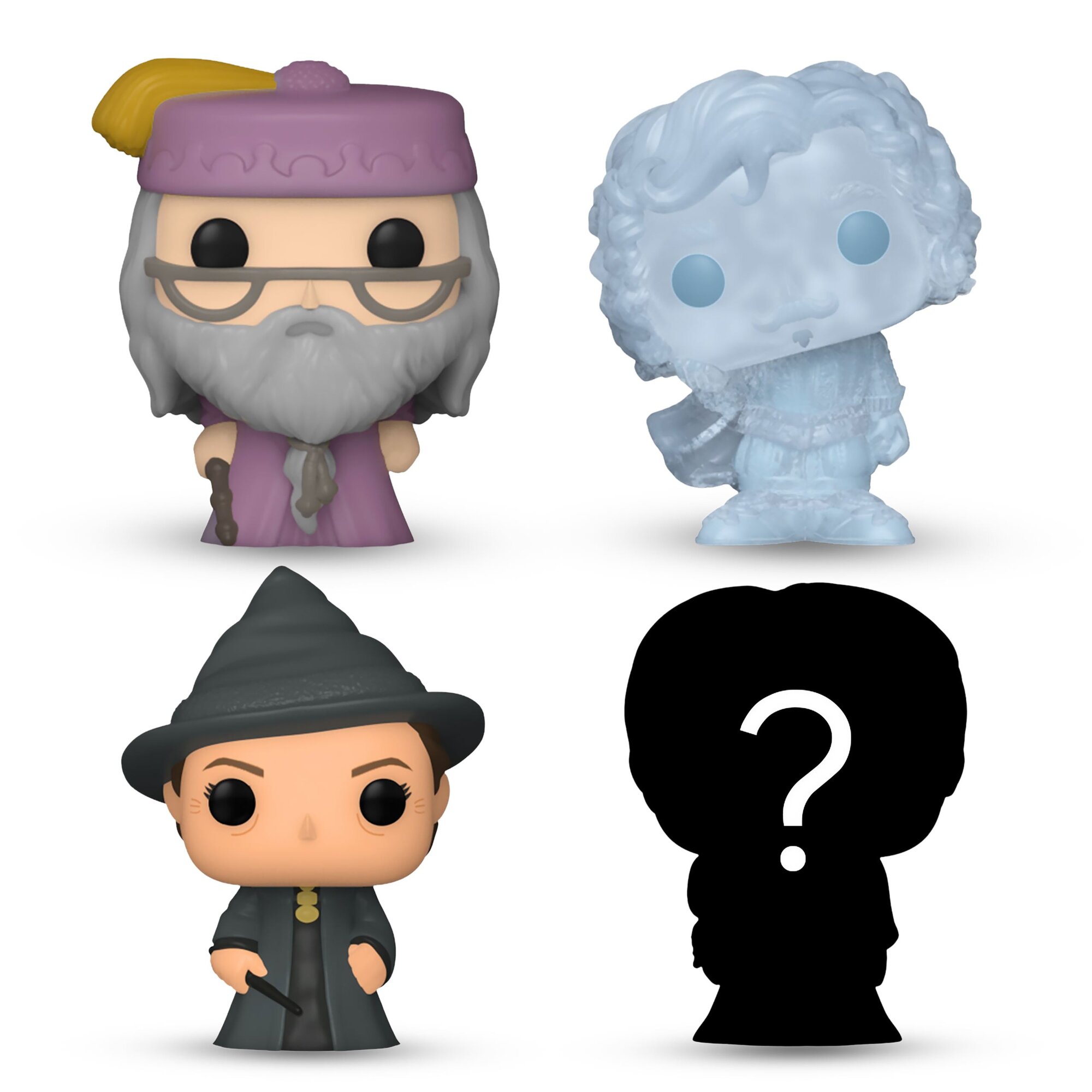 Набор фигурок Funko POP! Bitty Harry Potter - Albus Dumbledore 71317 Гарри Поттер, 4 шт (1 фигурка-сюрприз) — фото 1