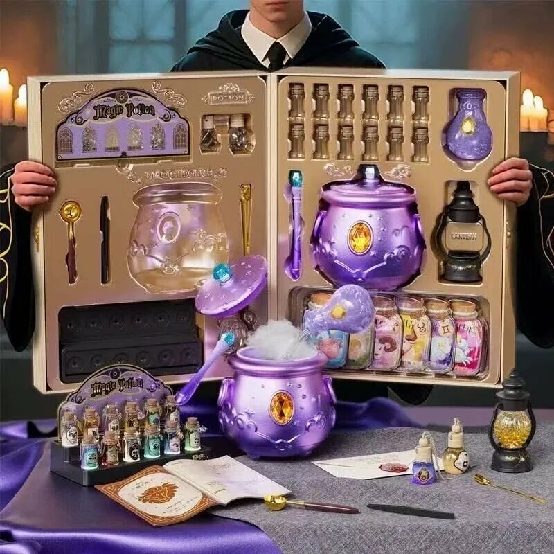 Эксклюзивный интерактивный набор Magic Mixies 2023 с волшебным котлом, модель Мэджик Миксис, обладает свыше 50 звуковыми и реакционными эффектами CA