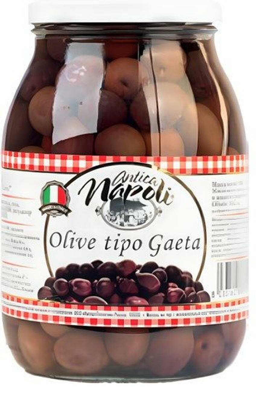 Оливки ANTICA NAPOLI Гаэта, 1062 мл