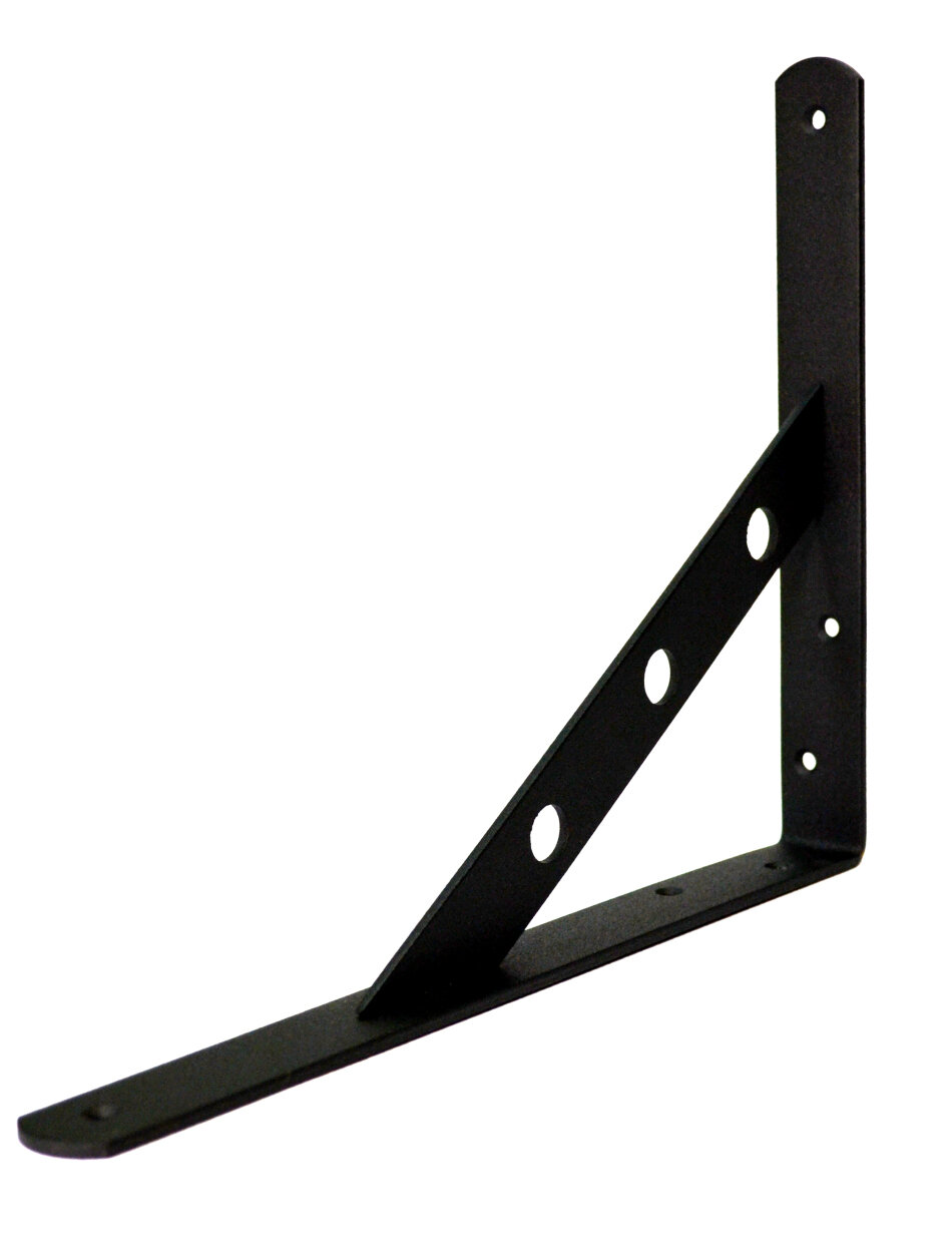 Консоль силовая Альфа 200х250х24мм 40кг черный