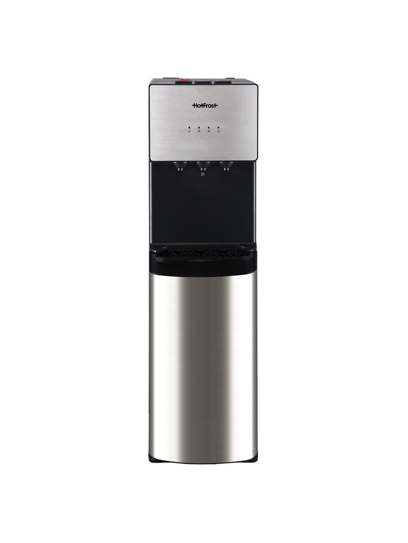 Напольный кулер HotFrost V400AS черный/серебристый