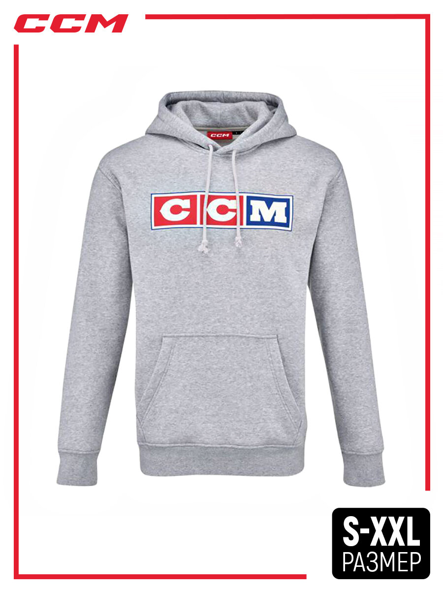 Толстовка спортивная HERITAGE 3 BLOCK PULLOVER HOODIE