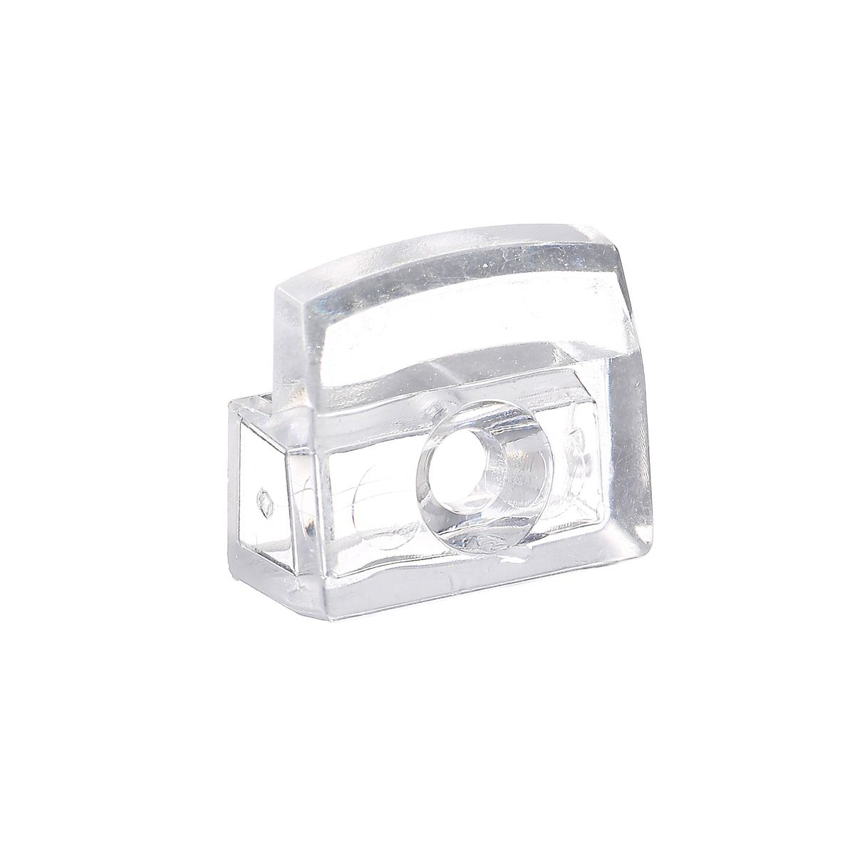 Зеркалодержатель 4 мм прозрачный, пластиковый "МастерБолтиков" (2 шт)