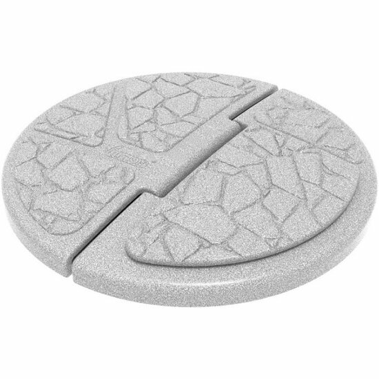 Крышка колодца "rostok" складная белый гранит