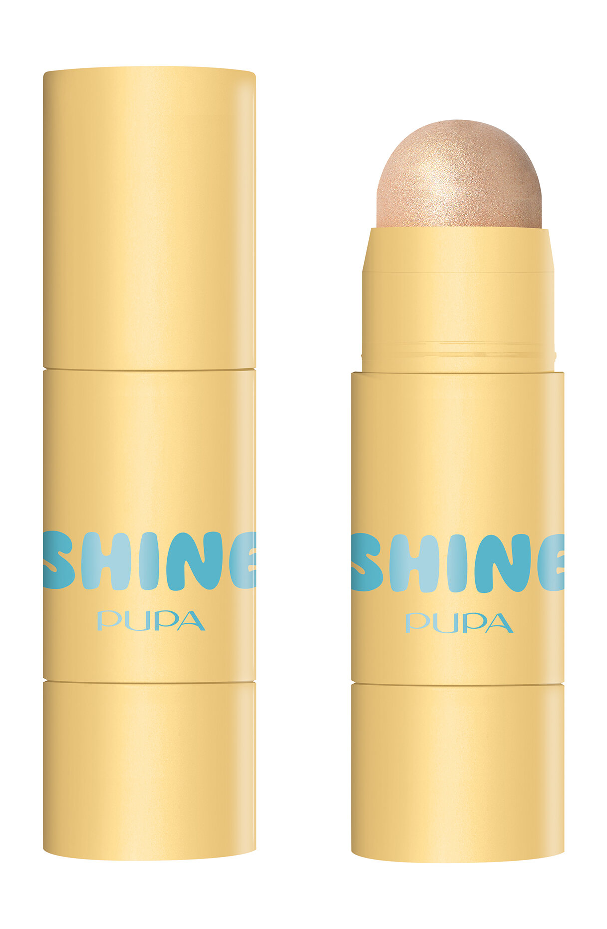 PUPA Хайлайтер для лица Shine в стике, 6 г, 002