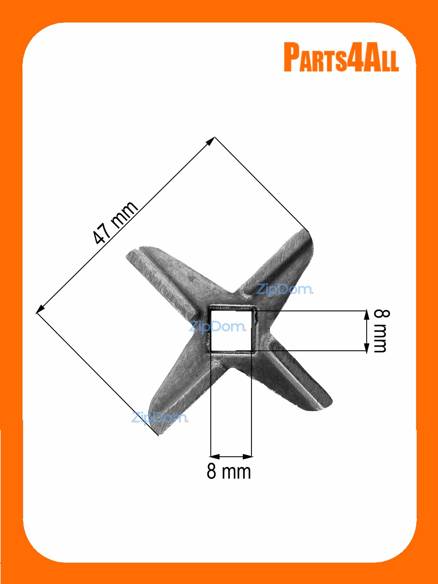 Нож для мясорубок тип Помощница Беларусь