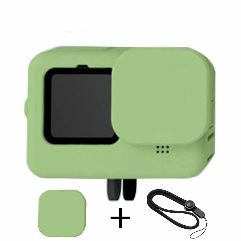 Комплект чехлов для GoPro Hero 12/11/10/9 KomoKe Green