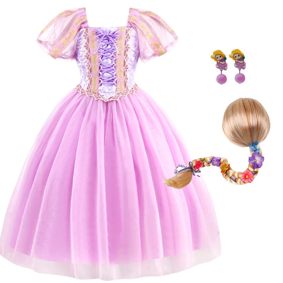 Платье принцессы Рапунцель Disney 5-6T (Tag 130), Rapunzel Dress
