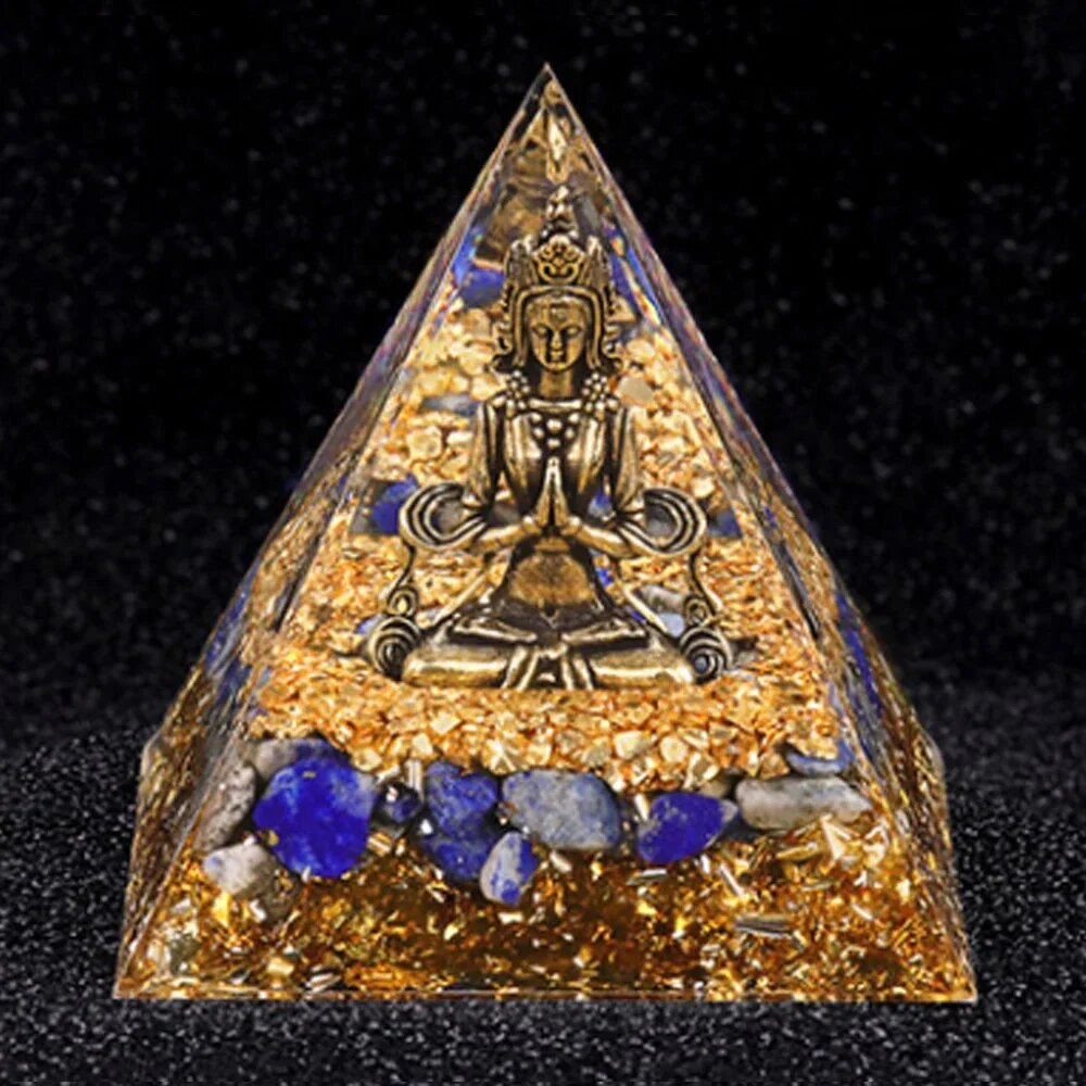 Энергетическая пирамида из аметиста N5-Amethyst