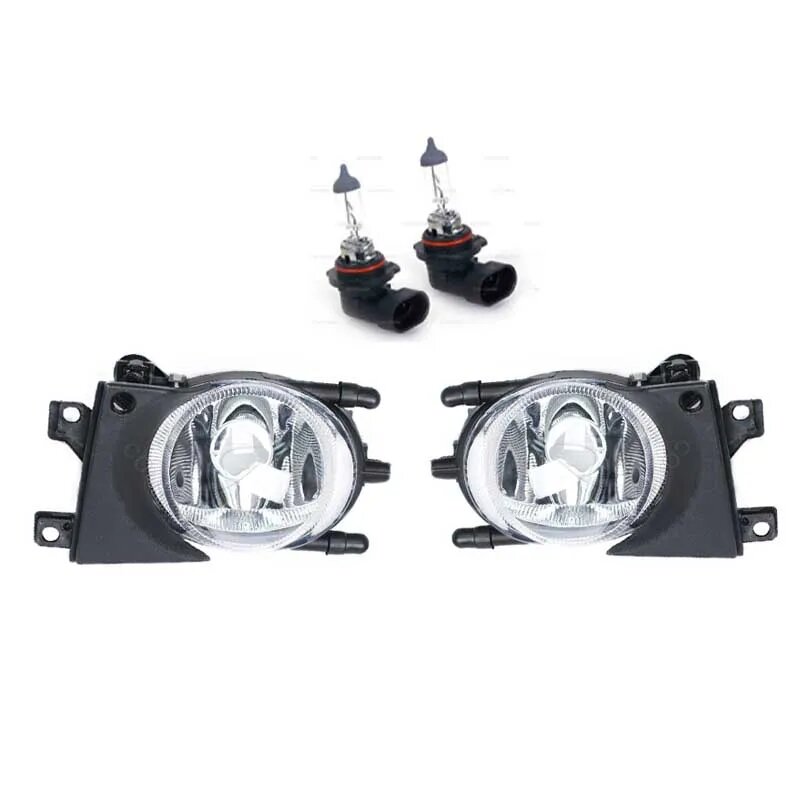 Передняя противотуманная фара в сборе с запасными лампами для BMW E39 1999 2000 2001 2002 2003 halogen 1 Pair