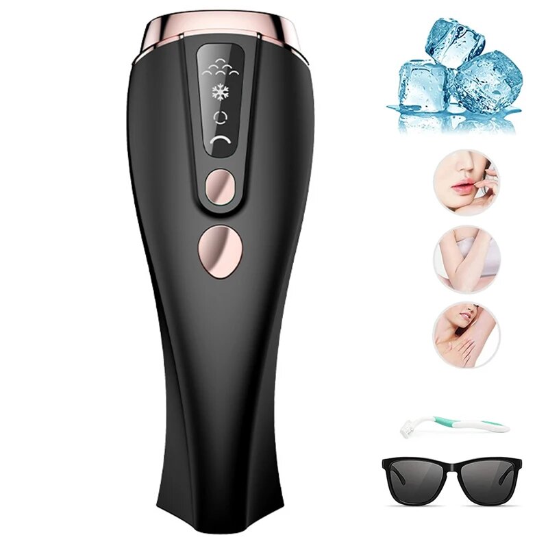 Лазерный эпилятор Mijia IPL для женщин, Перманентный Дамский лазерный прибор для удаления волос, безболезненный эпилятор для тела, бикини, волос на лице