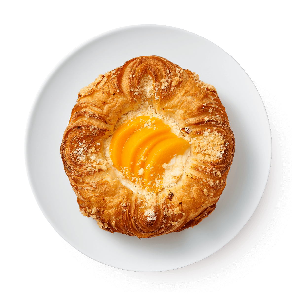 Розан с творогом и персиком, 9.9 г белка, 17 г жира, 1 упаковка