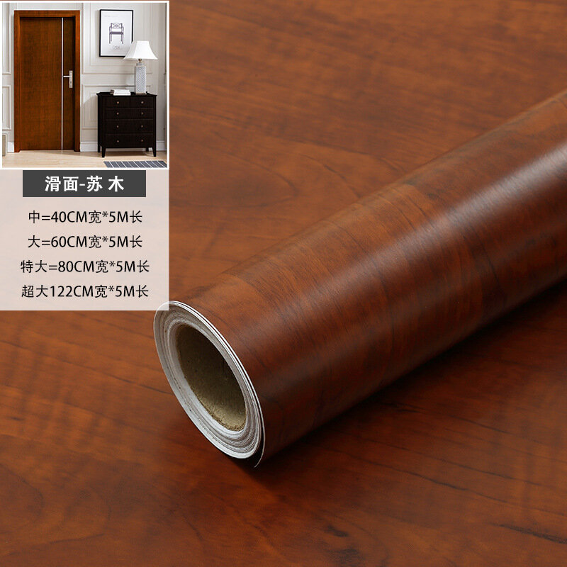 Клей для реставрации старой мебели, утолщенные водонепроницаемые самоклеящиеся обои, наклейка на столешницу или шкаф с имитацией древесной текстуры.