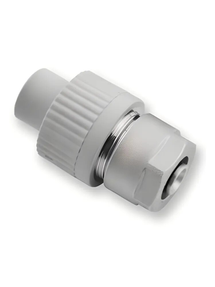 Переходник комбинированный, обжимной под металлополимерную трубу 20Х16