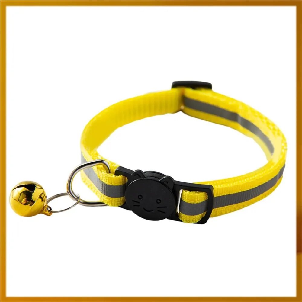 Кошачий поводок с колокольчиком, прочный, удобный, отражающий, для безопасного использования питомцами