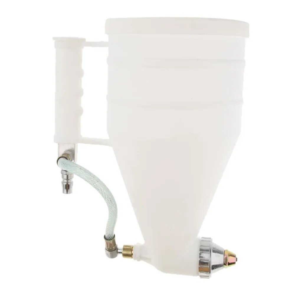 Краскопульт пневматический с бачком 3.5л для покраски стен, два сопла в комплекте