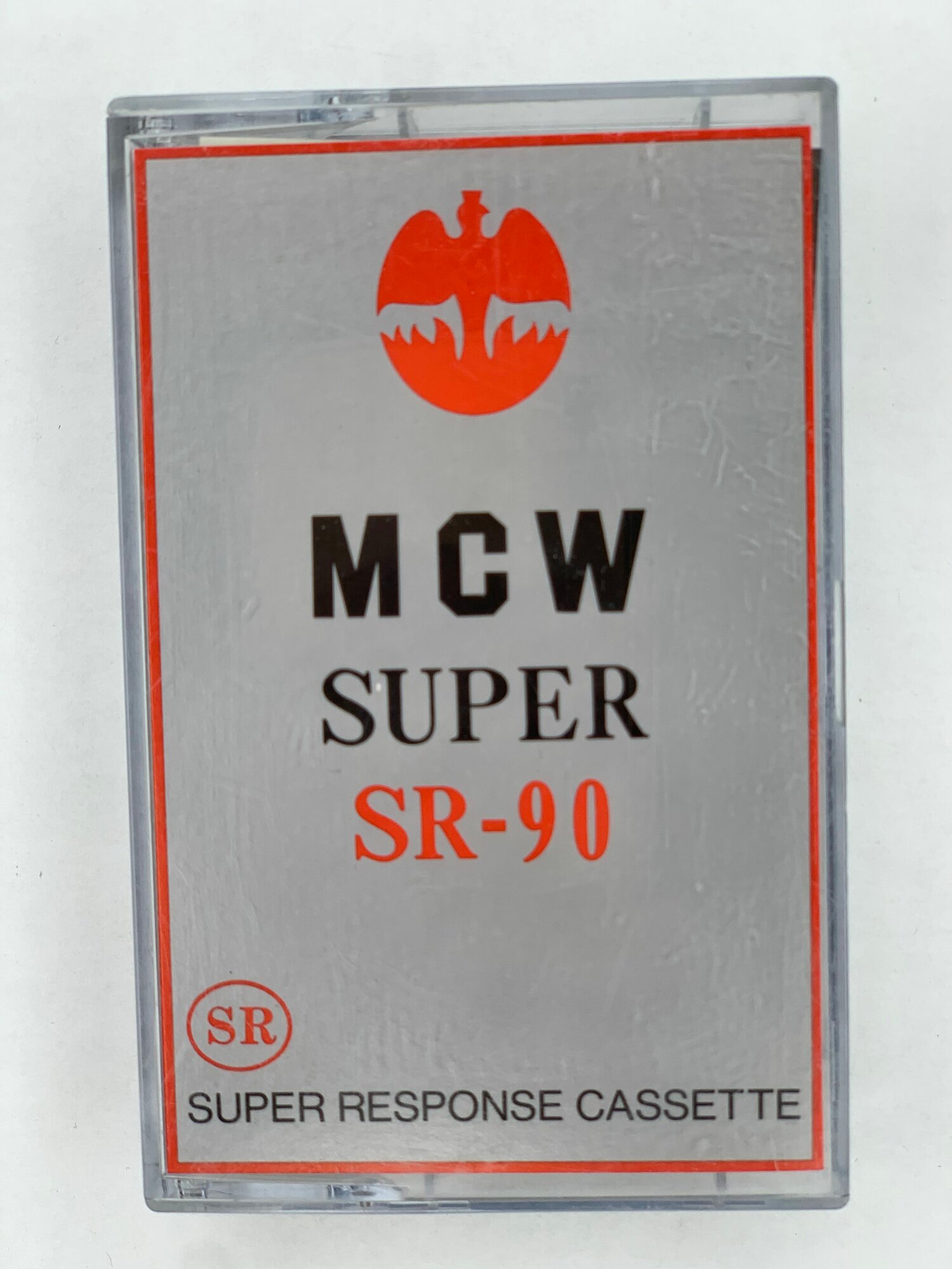 Редкая аудиокассета MCW Super SR-90 Московского коксогазового завода 1992-1993 гг.