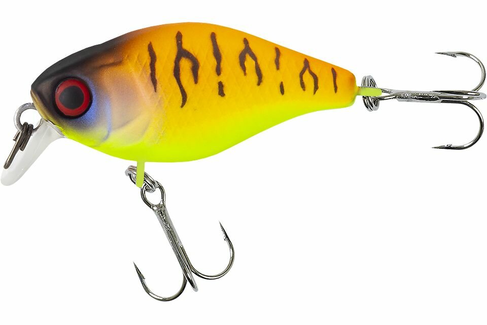 Воблер Chubby 38F Silent Tropical mat tiger