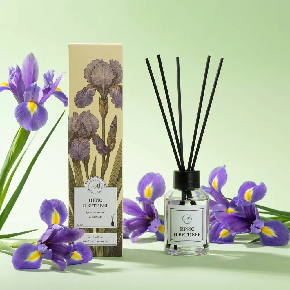 Ароматический диффузор Aroma Harmony Ветивер и ирис 60 мл