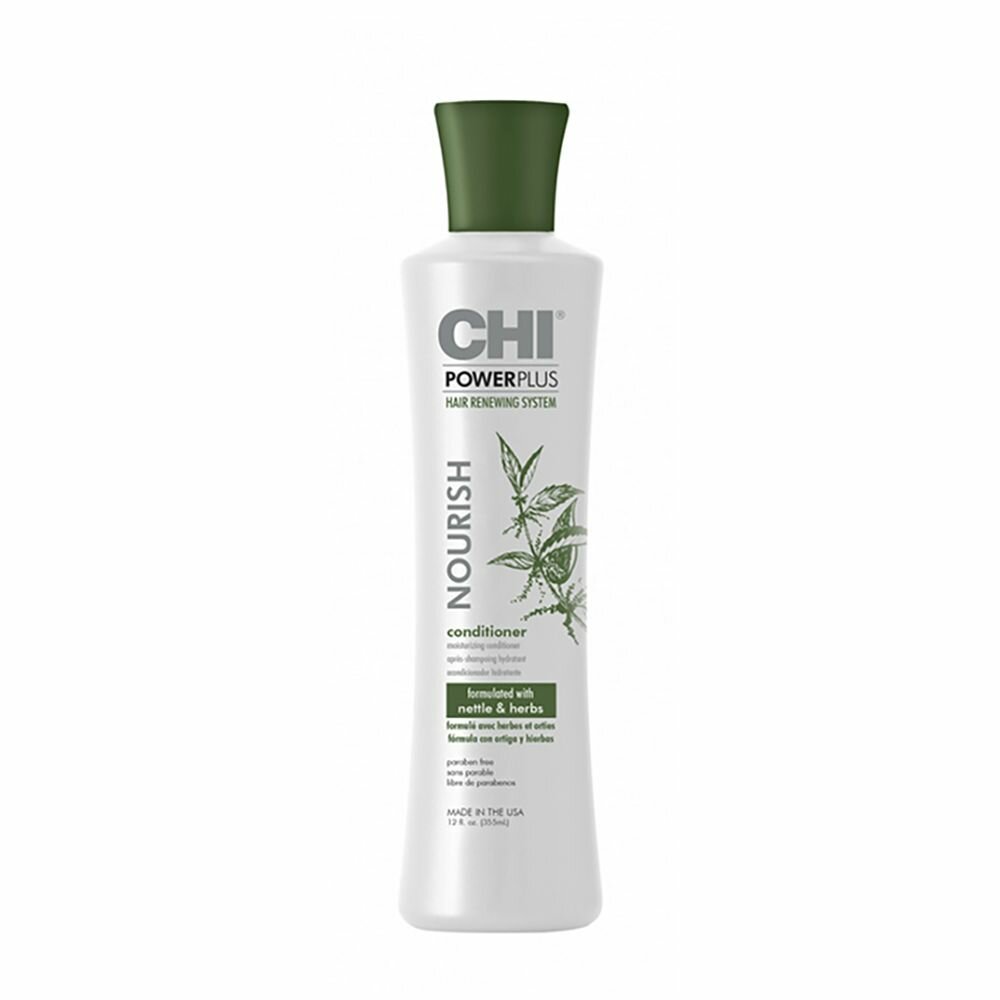 CHI Power Plus Nourish Питательный кондиционер для волос, 355 мл
