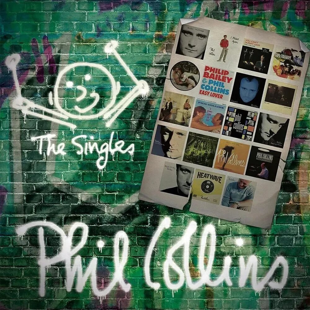 Виниловая пластинка Phil Collins The Singles (Black Vinyl, 2LP) Indie Pop