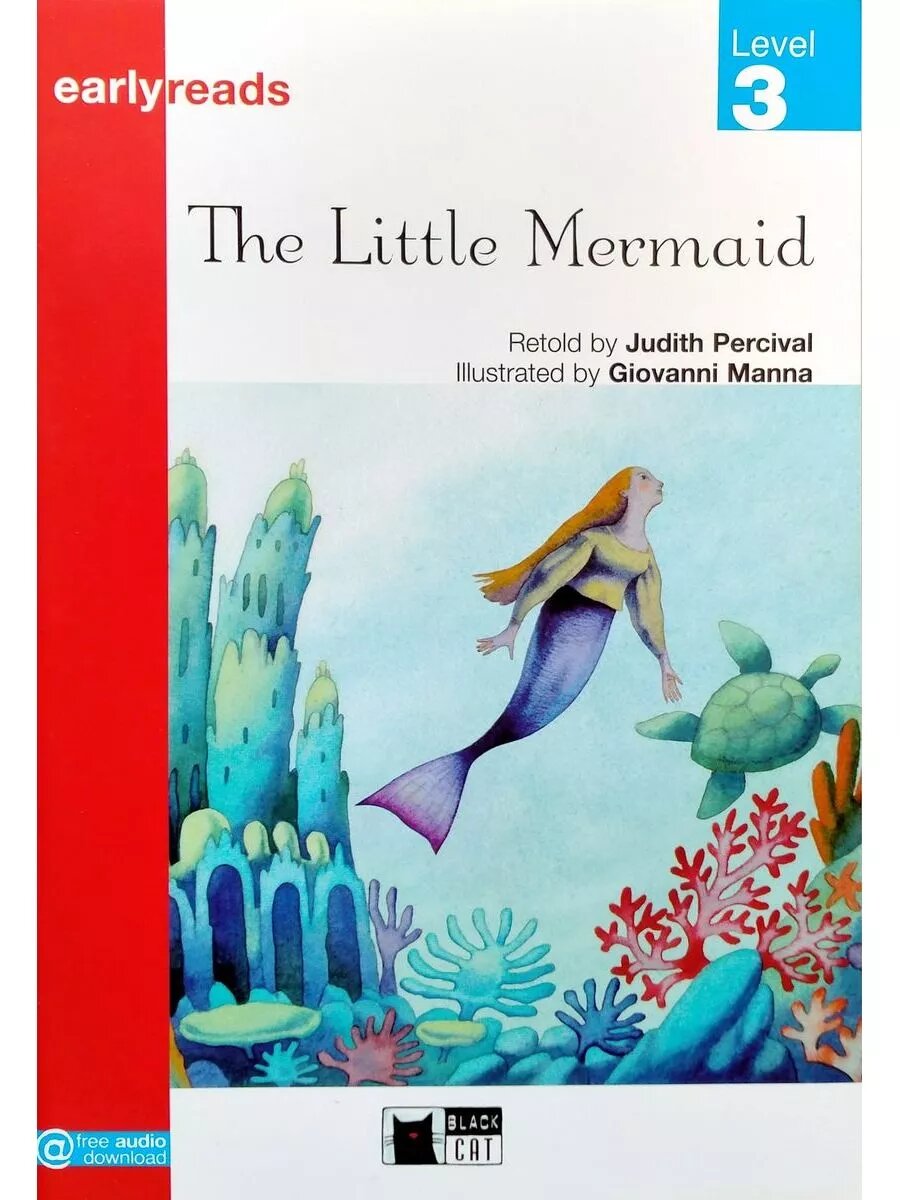Earlyreads 3 Little Mermaid сказка "Русалочка" | Аудио доступно на сайте издательства.
