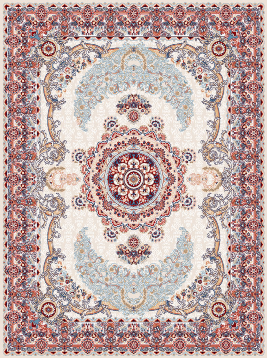 Ковер Семеркант дизайн 29283 цвет 22822 0.7x1.4м