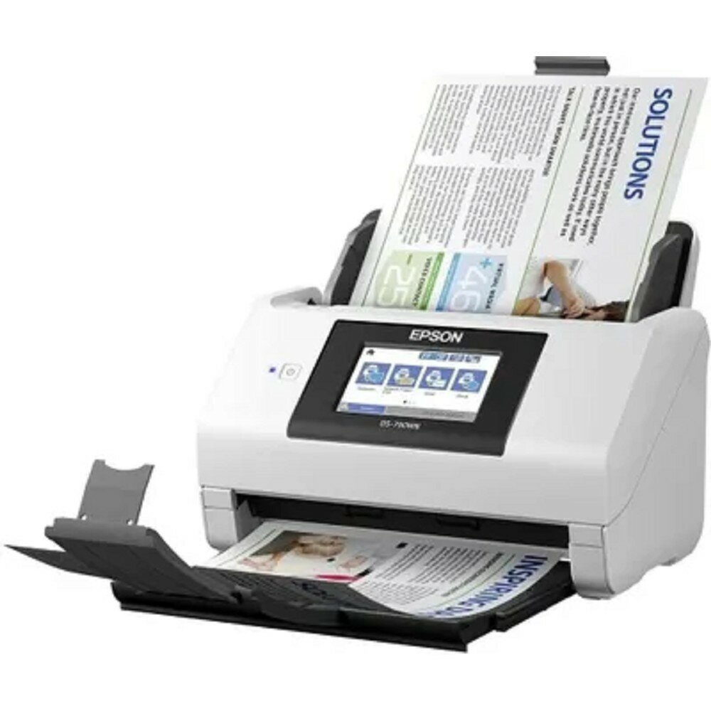 Epson Сканер WorkForce DS-790WN B11B265401 A4 белый