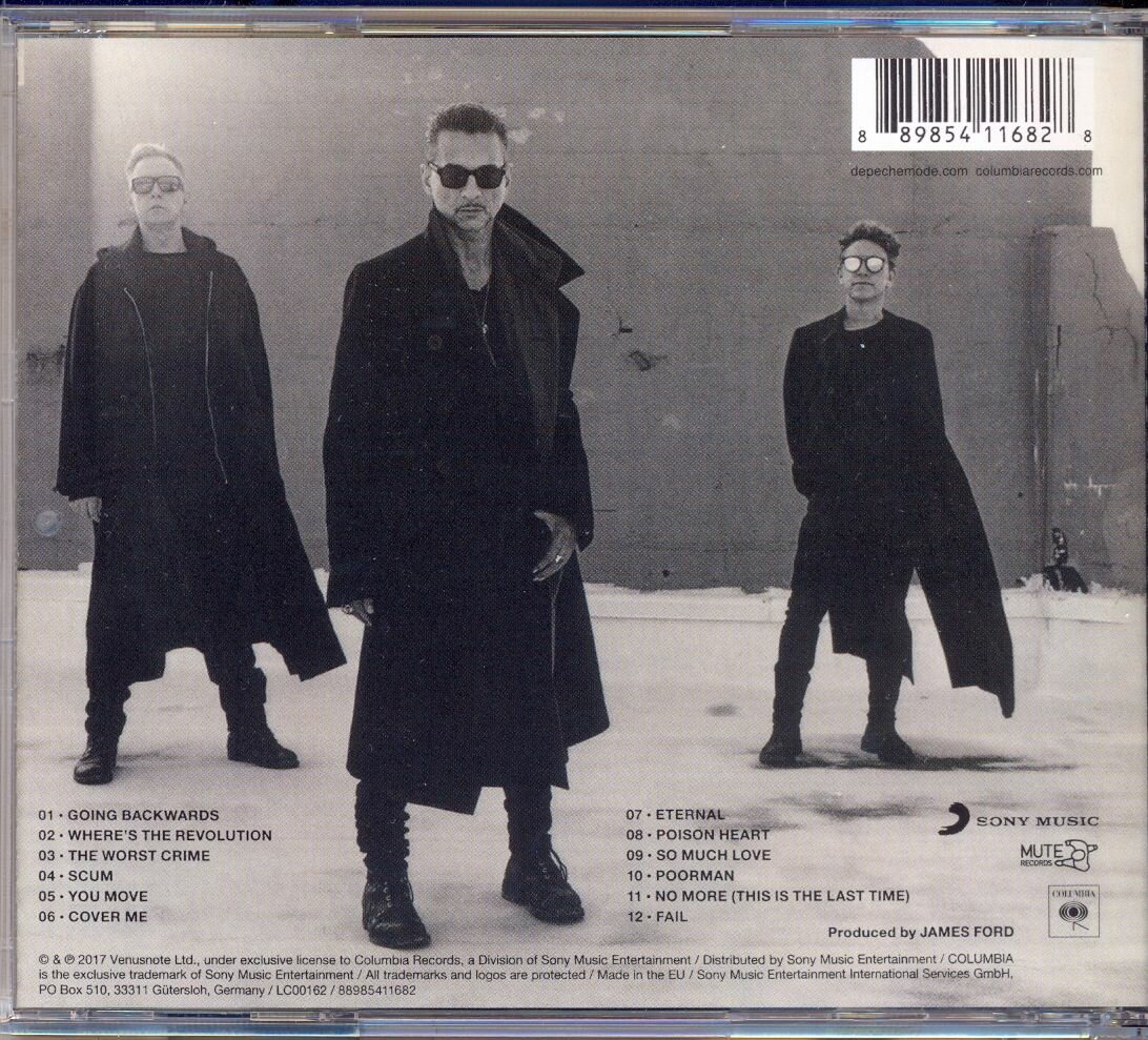 DEPECHE MODE - Spirit 2017 г Компакт диск — фото 1