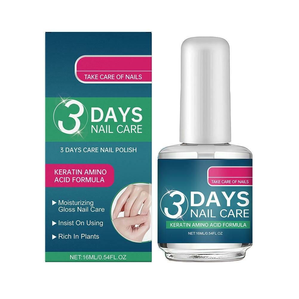 Масло-бальзам 3-в-1 для ногтей 16 мл: Защита, Питание и Глянцевый Блеск