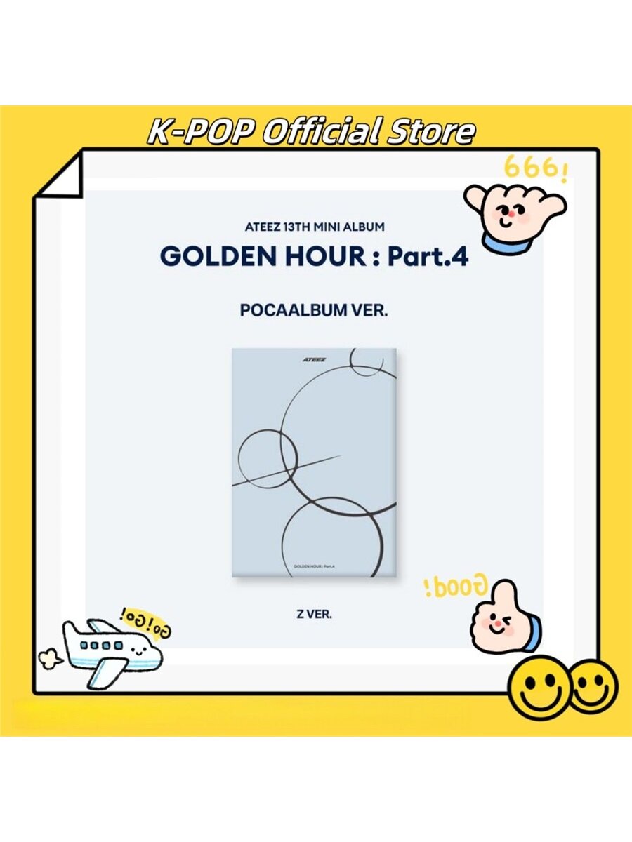 Альбомы ATEEZ - 13th Mini Album GOLDEN HOUR Part 4