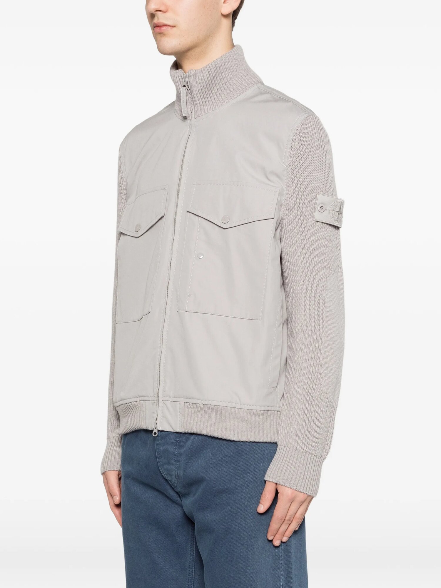 Куртка Stone Island, размер XL, серый — фото 1