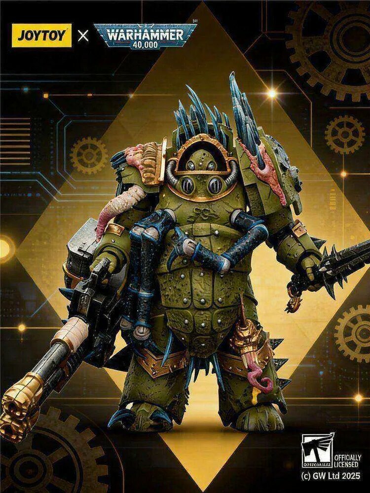 Подвижная фигурка JOYOY Warhammer eath uard lightlord erminator 1 with er Autocann and ubot lades Legion коллекция игрушек