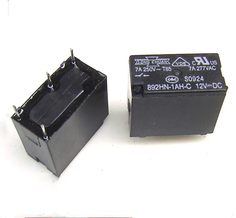 Реле TRG1D-12VDC-S-H, 5 шт.
