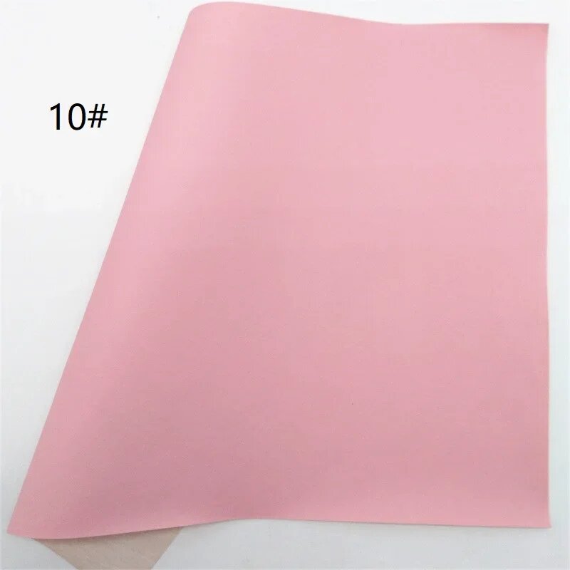 Искусственная кожа 0,5 мм для рукоделия Розовый, 10-21X29CM