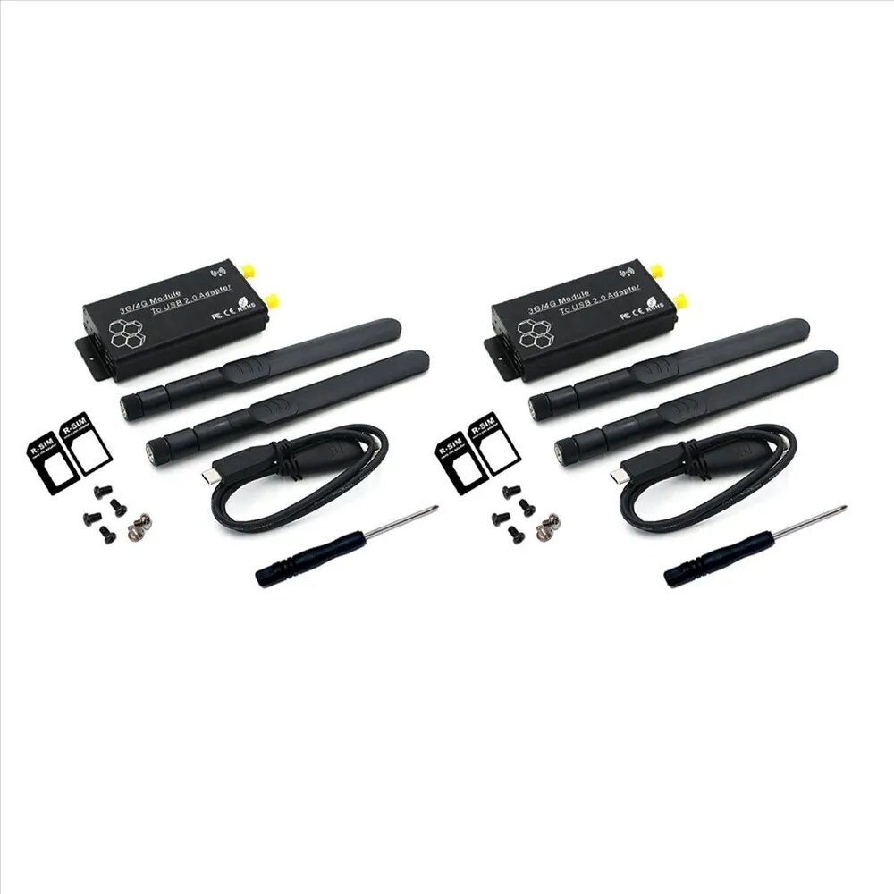 2X Переходник NGFF(M.2) На USB 2.0(TYPE C) Со Слотом Для SIM-Карты И Дополнительным Интерфейсом Питания Модуля WWAN/LTE