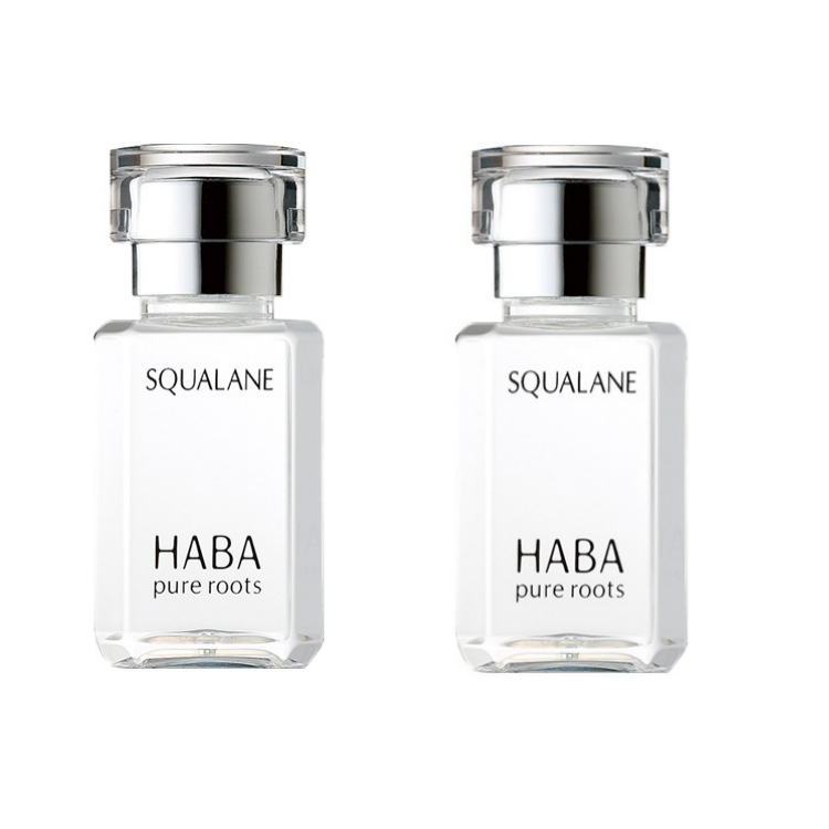 Многофункциональная сыворотка-масло для лица женское HABA Squalane Pure Roots, 30ml*2