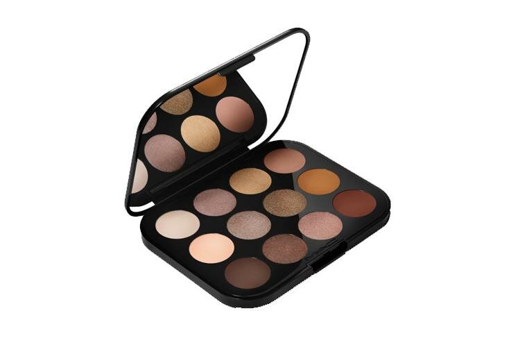 Палетка теней для век женская MAC UNFILTERED NUDES, Нюдовые тона, Легко растушевываются, 5742289