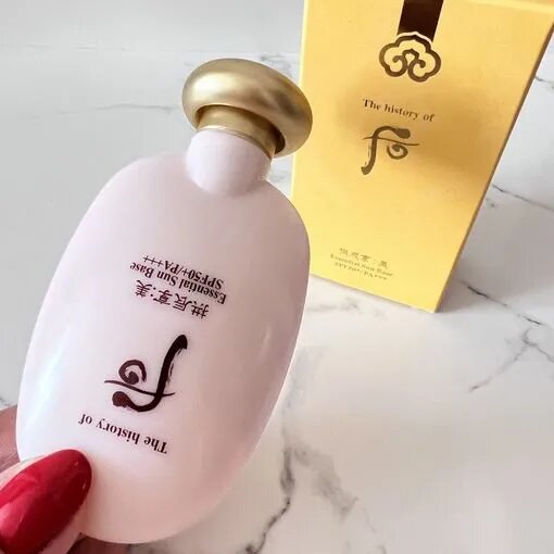 The History Основа под макияж Essential Sun Base SPF50+/PA+++ крем 45мл - защита от солнца