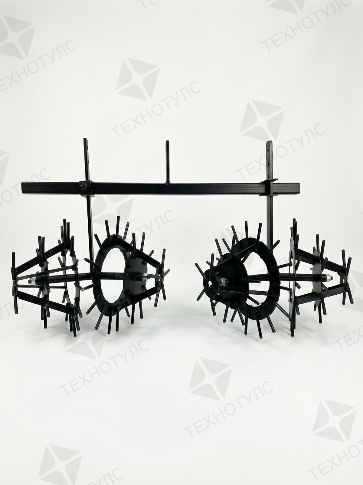 Пропольник-рыхлитель двухрядный "Еж" без сцепки