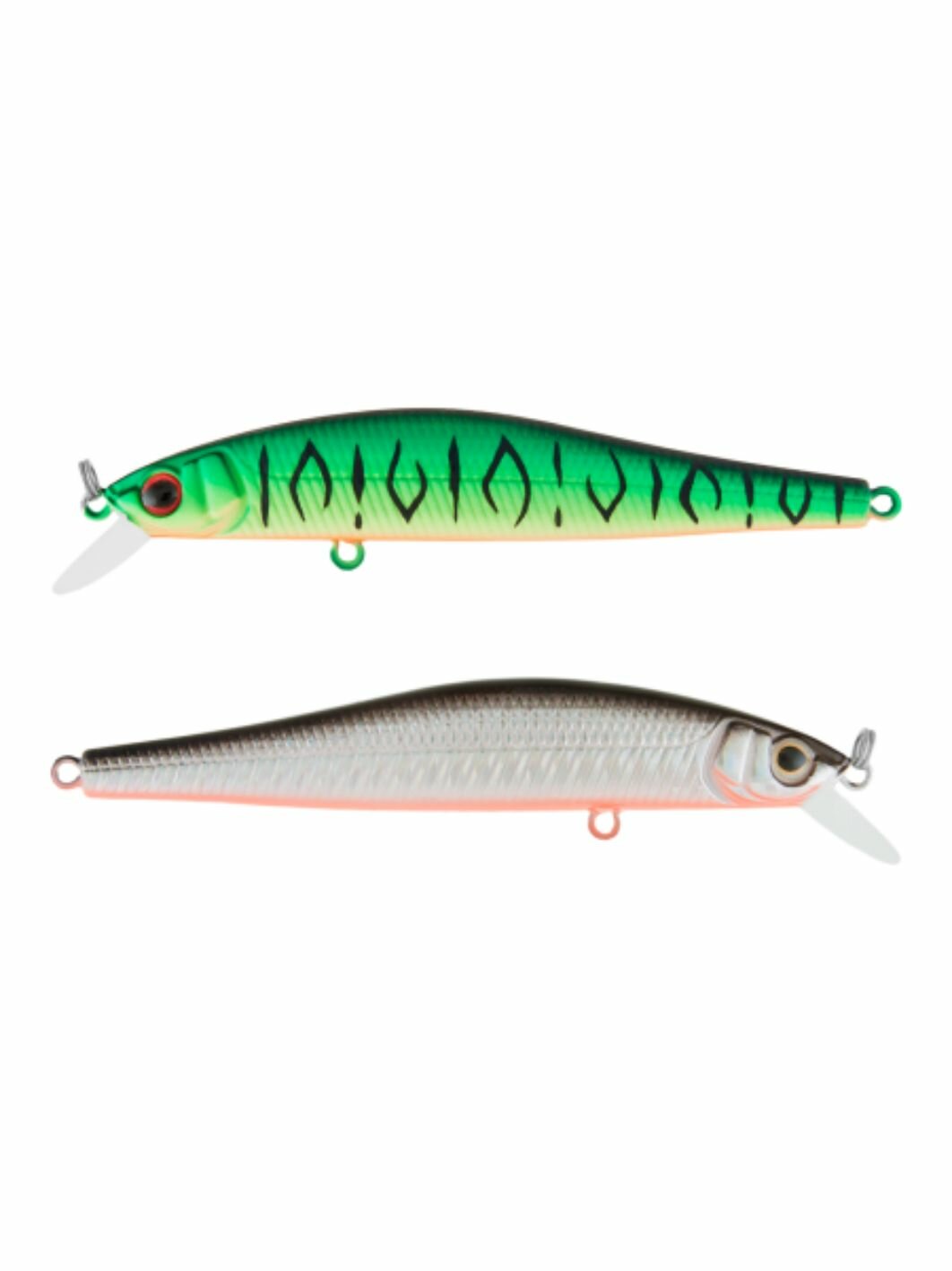 Воблер Минноу Strike Pro Jumper 70SP, 70 мм, 5,2 гр, Нейтральный, цвет GC01S/A70-713 Double Black Silver