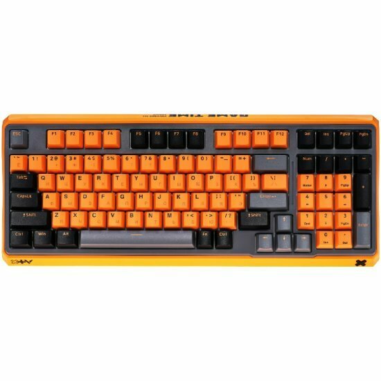 Клавиатура Rapoo ESK750-98 проводная черный-серый-оранжевый (ESK750-98)