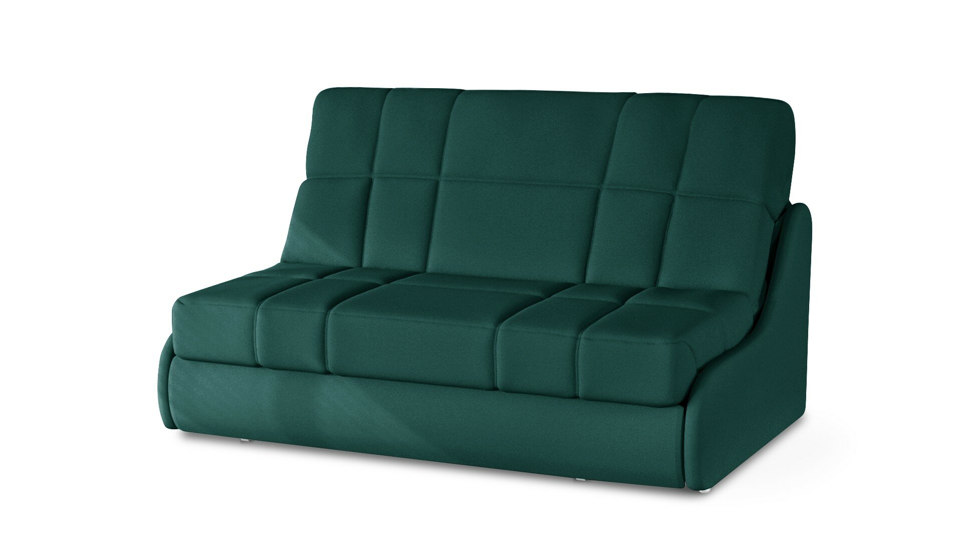 Диван Истван Лайт Velutto 20 NOW 131x105x88 см, зеленый Велютто, аккордеон Дом мебели для вас